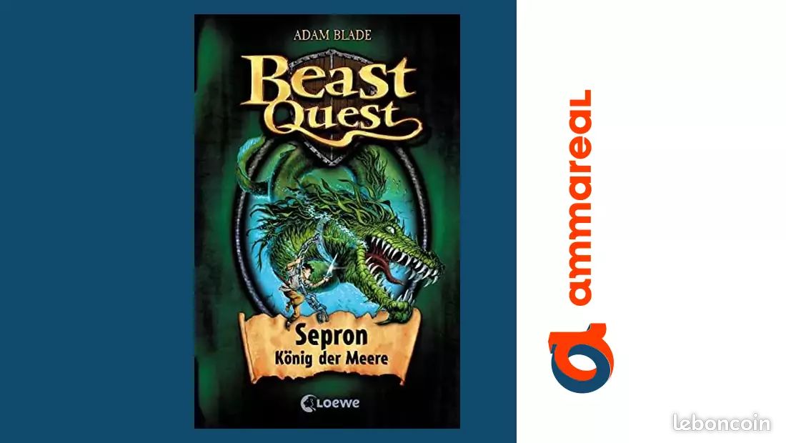 Beast Quest 02. Sepron, König der Meere - Adam Blade - Livres