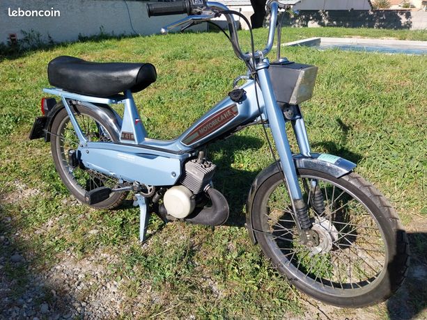 Mobylette bleue d'occasion - Motos - leboncoin