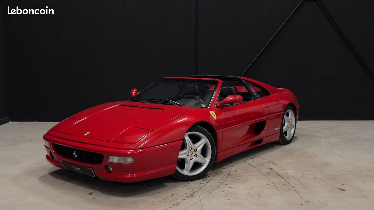 Ferrari F355 GTS Boite F1 380 CV 3.5 - Rosso Corsa - Carbone - Tableau ...