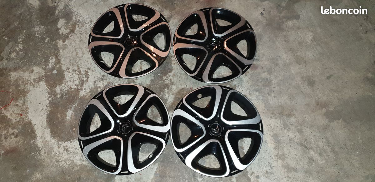 Enjoliveurs d'origine pour Citroën C3 en 16" - Équipement auto