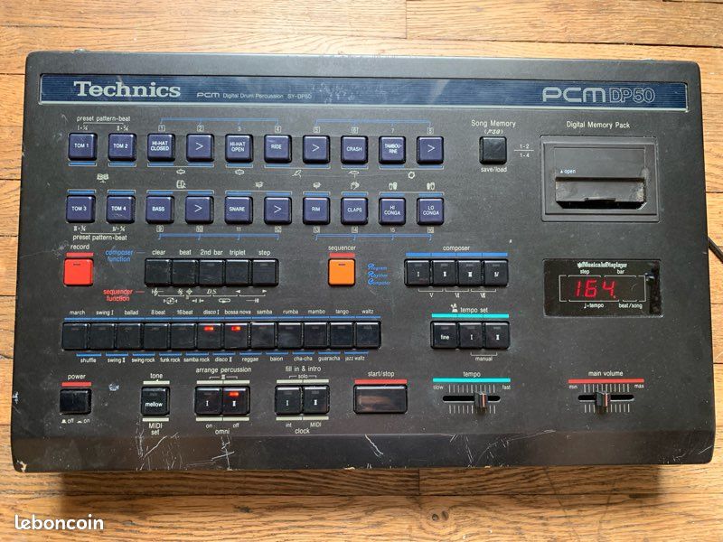 Boîte à rythmes TECHNICS SY-DP 50 - Instruments de musique