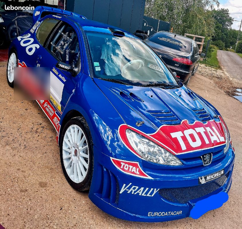 Peugeot 206 wrc replica team bozian - Voitures