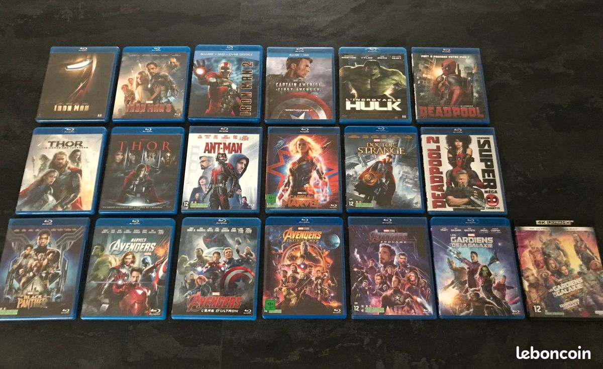 Blu-ray Marvel MCU - DVD - Films