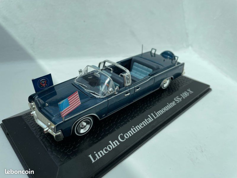 Voiture miniature pas cher Lincoln Continental Limousine SS-100-X 1963 ...