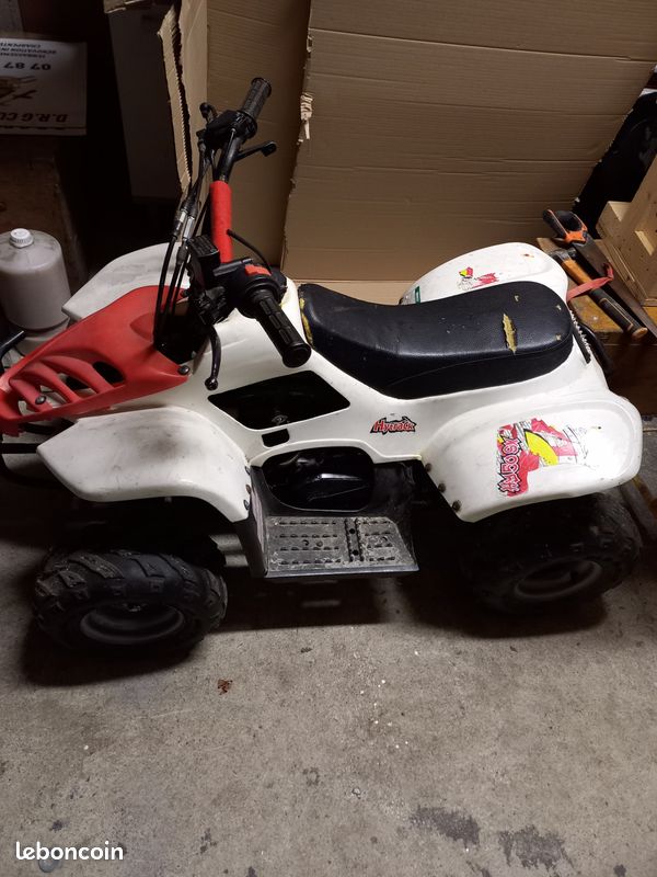 Lots deux quad 50cc hytrack 4t essence 125cc nitro - Motos