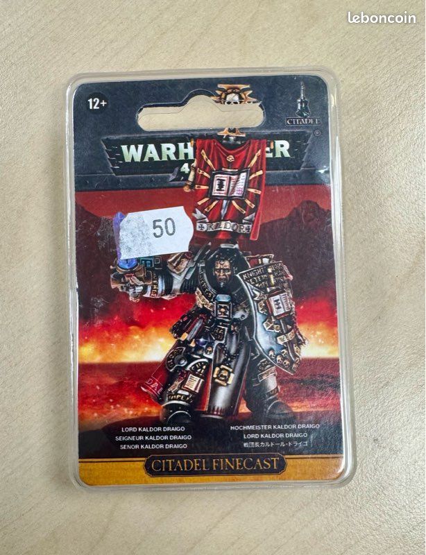 Grey Knights Lord Kaldor Draigo Warhammer 40k Space Marines Resin ...