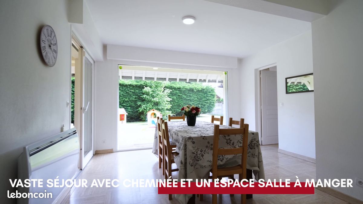 Maison 7 pieces 180m2 sur 1600m2 + Sous-sol 95m2 + Terrasses 28m2 ...