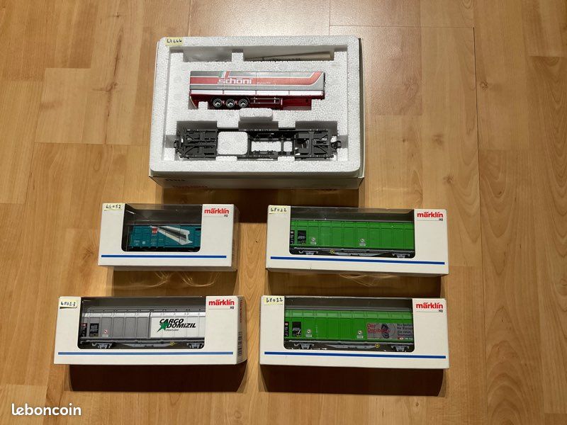 Trains HO Wagons marchandises neufs MARKLIN - Modélisme