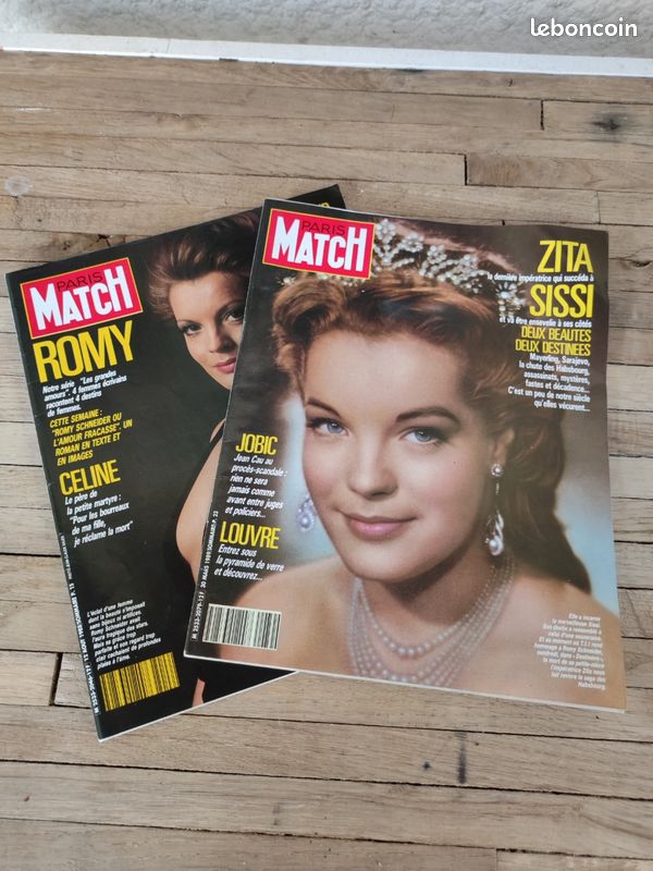 Paris match Romy Schneider - Collection