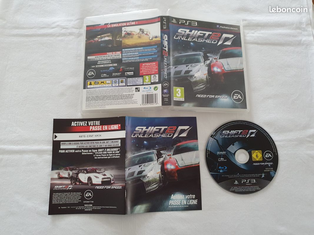 Shift 2 Unleashed sony playstation 3 ps3 occasion - Consoles