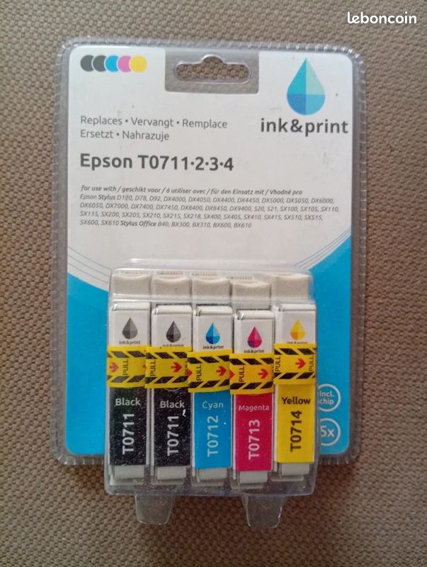 Cartouche D'encre Ink & Print - Accessoires informatique