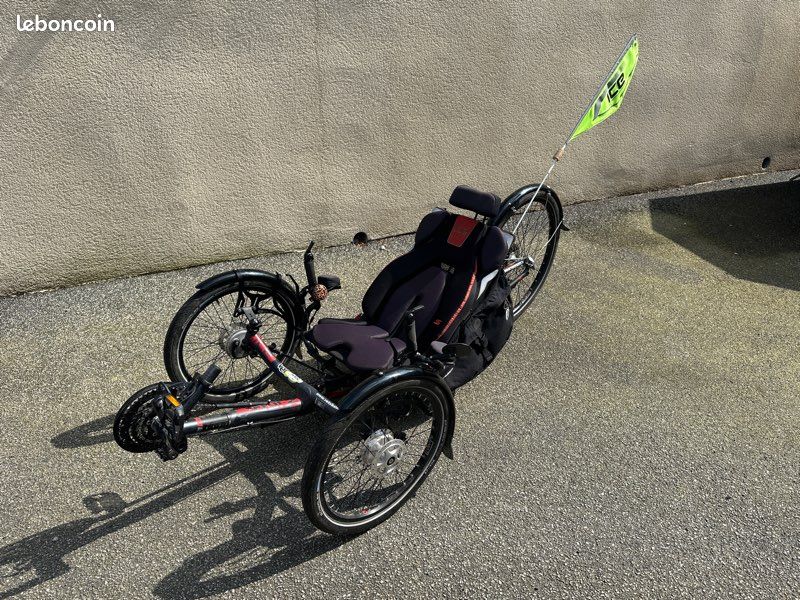 ICE SPRINT X TOUR RS (vélo 3 roues tricycle / trike pliant, couché) - Vélos