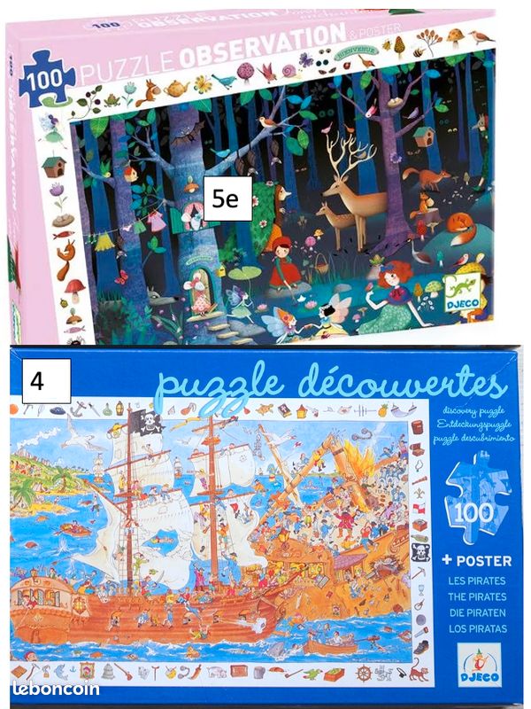 PLEIN puzzles BB à 1000pc * pas d'envoi - Jeux & Jouets