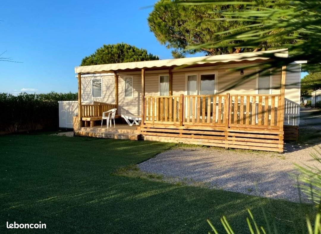 Mobilhome 2 chbrs 2 bains camping 4mar estang Canet En Roussillon/lave ...