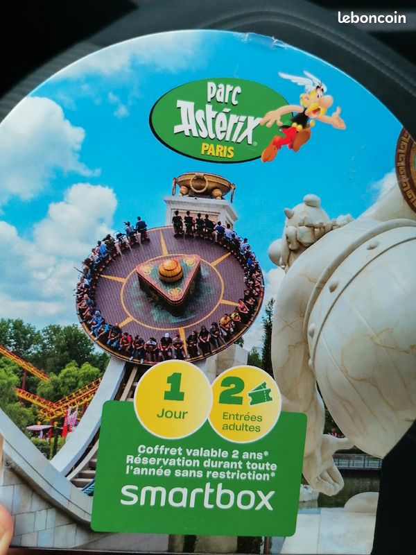 Smartbox parc Asterix - Billetterie