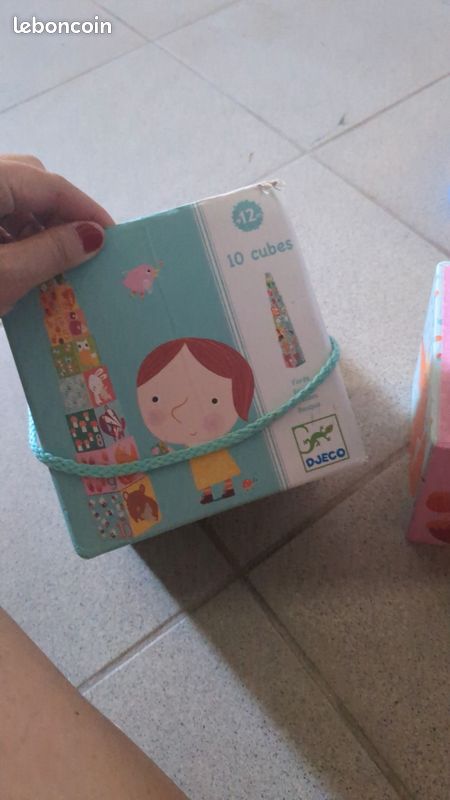Cubes en carton Djeco - Jeux & Jouets