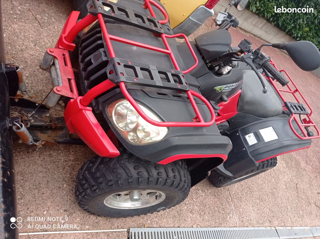 Quad puma 550 4 roues motrices - Motos