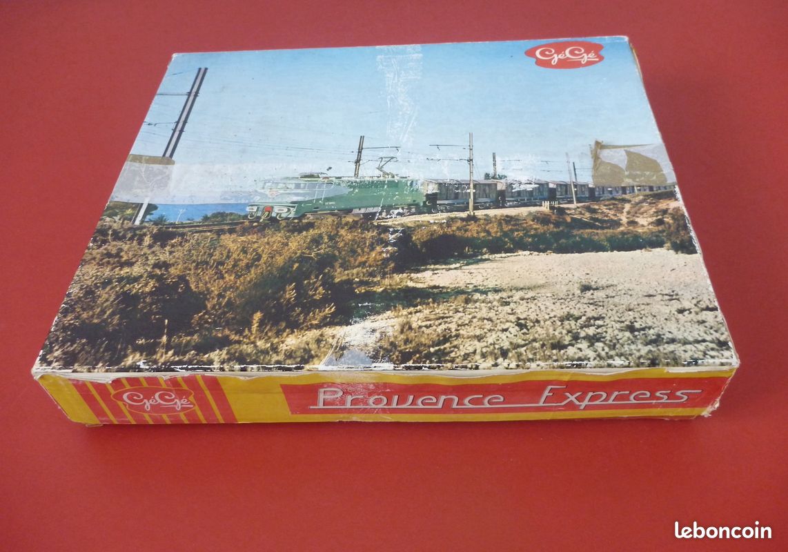 Modèle réduit PROVENCE EXPRESS SNCF bb9240 GéGé Coffret TRAIN HO ...