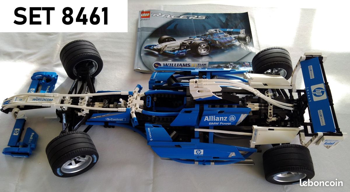LEGO TECHNIC SET n° 8461 Williams F1 Racer - Formule 1 - Vintage 2002 ...