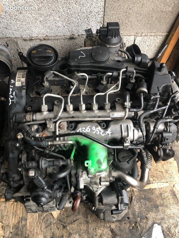 Pièces moteur Audi Volkswagen 2.0 TDI 140cv Moteur Quattro 4x4 2L TDI ...