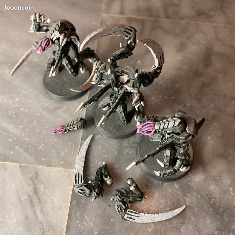 Lot 3 Lictor Tyranides 40k métal pour armée, collection vintage, Rogue ...