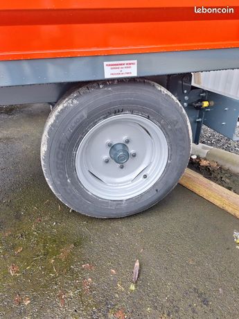 Remorque micro tracteur d'occasion - Matériel agricole - leboncoin