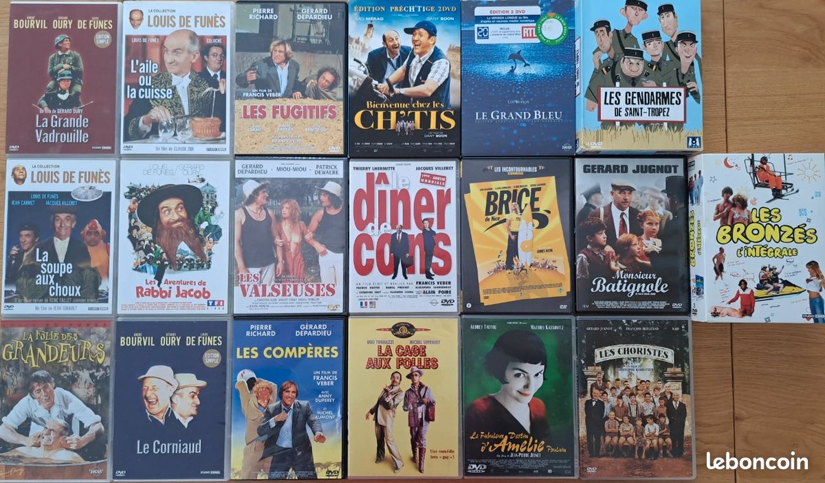 Collection de 83 DVD - DVD - Films