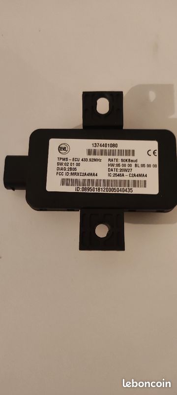 OEM Tire Pressure Sensor Control Unit 1374401080 for FIAT DUCATO 2014 ...