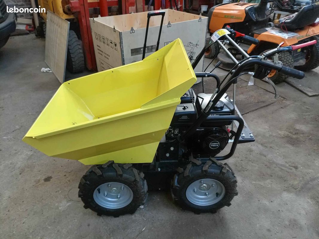 Mini dumper - BTP - Chantier gros-oeuvre