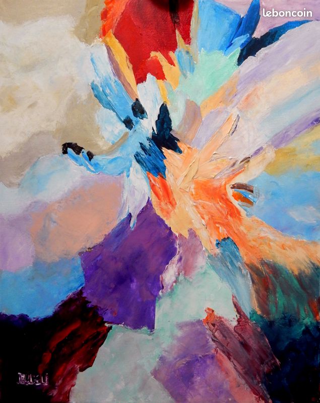 Tableau acrylique sur toile - Collection