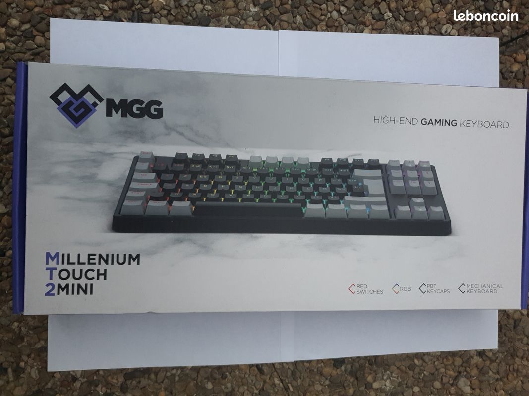 Clavier Mécanique Gamer MGG MT2 – TKL - NEUF - Accessoires informatique