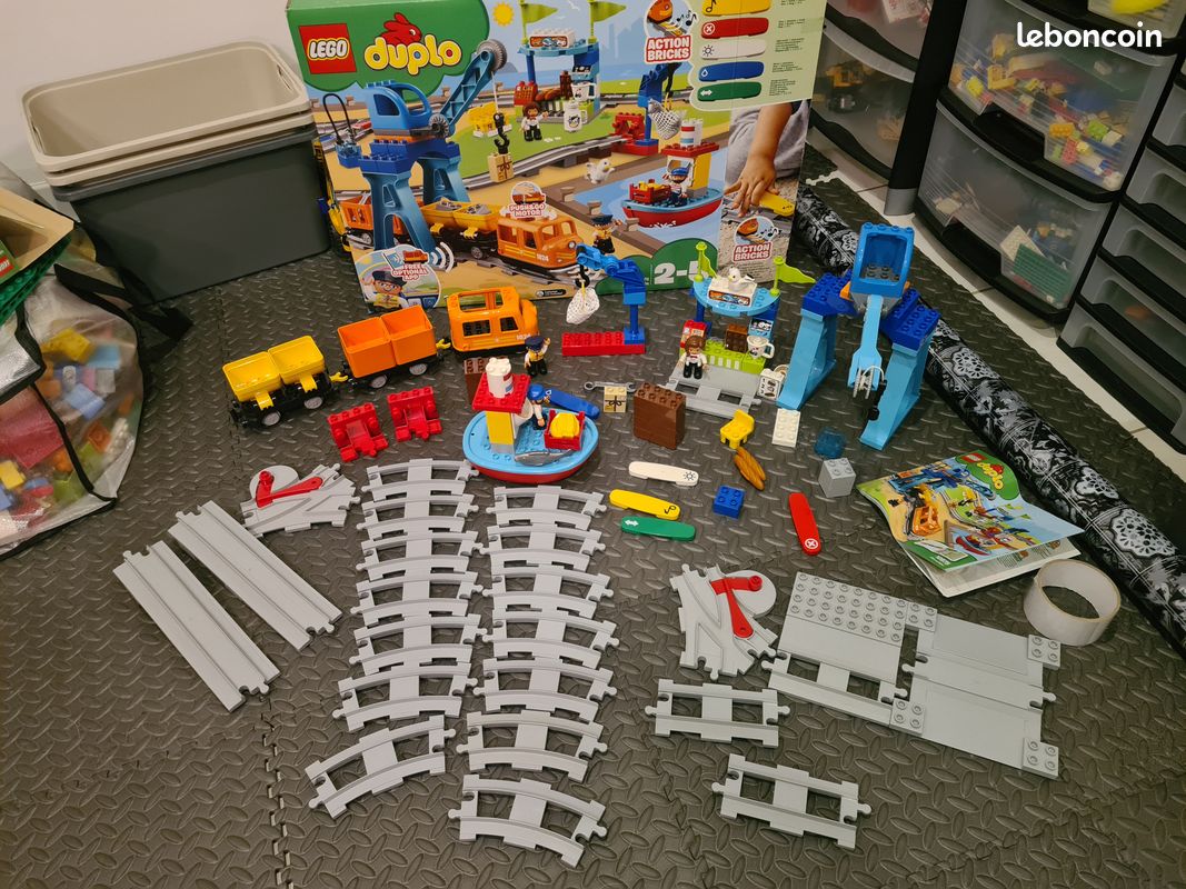 Train Duplo plus rails - Jeux & Jouets