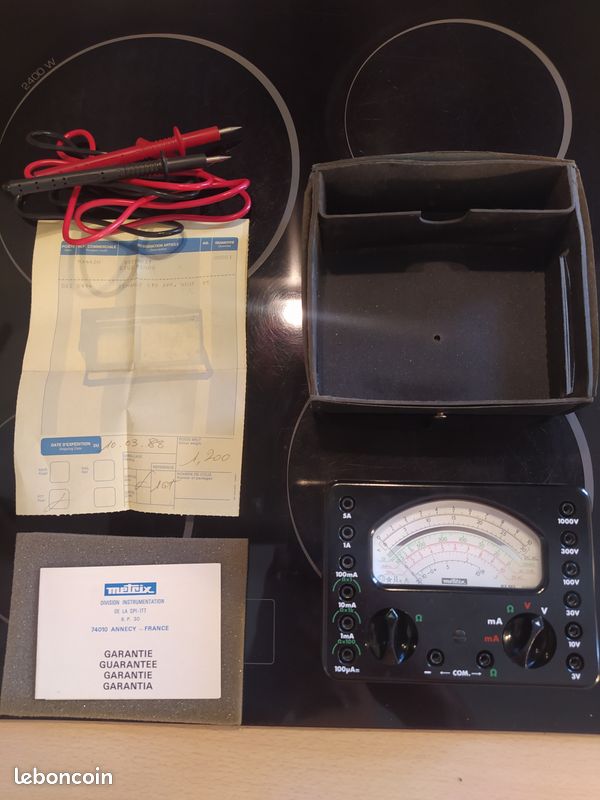 Multimetre METRIX MX 462H - Bricolage