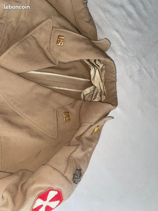 Vareuse US WW2 lieutenant-colonel 8th Army - Collection