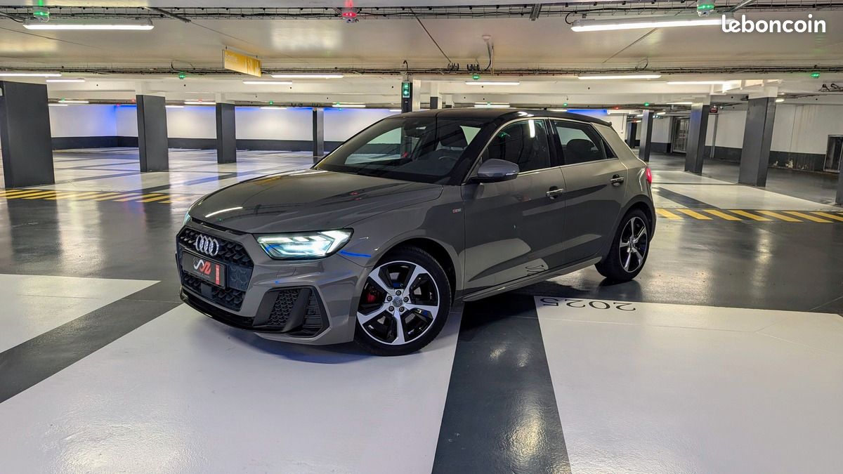 Audi A1 Sportback 40 TFSI 200 S-Line S-Tronic* Gris Chronos Métalisée ...