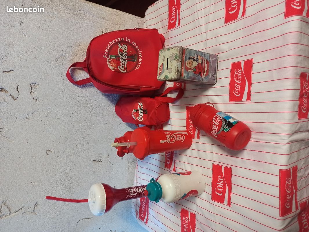 Collection Coca-Cola sac et gourdes - Collection
