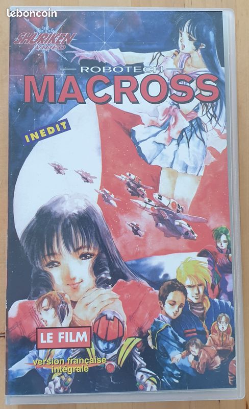 [Anime VHS] Lot ' MACROSS ' (Robotech) - DVD - Films