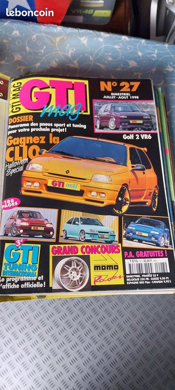 Collection Gti Mag avec reliures - Collection