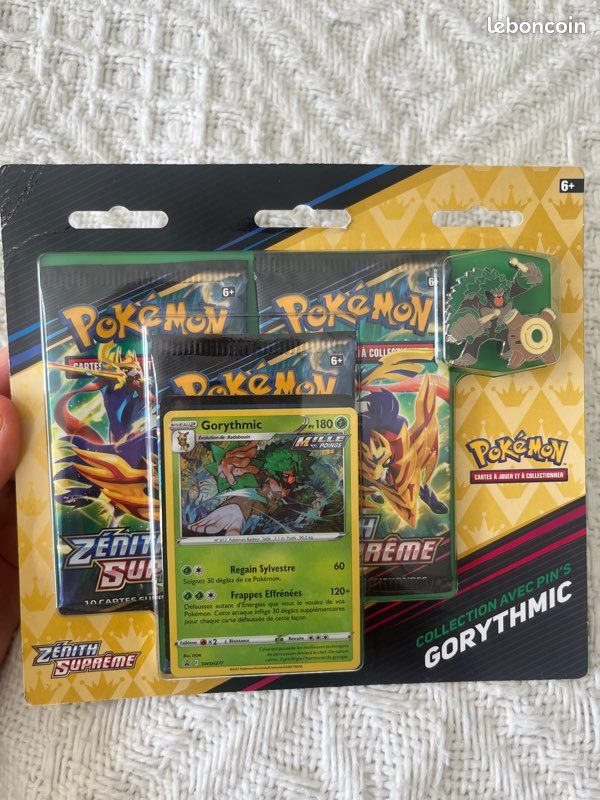 Tri pack Zénith Suprême Pokémon - Collection