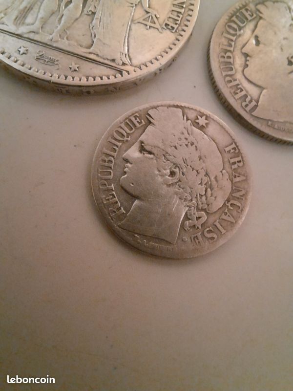 Ancienne piece de monnaie Argent - Collection