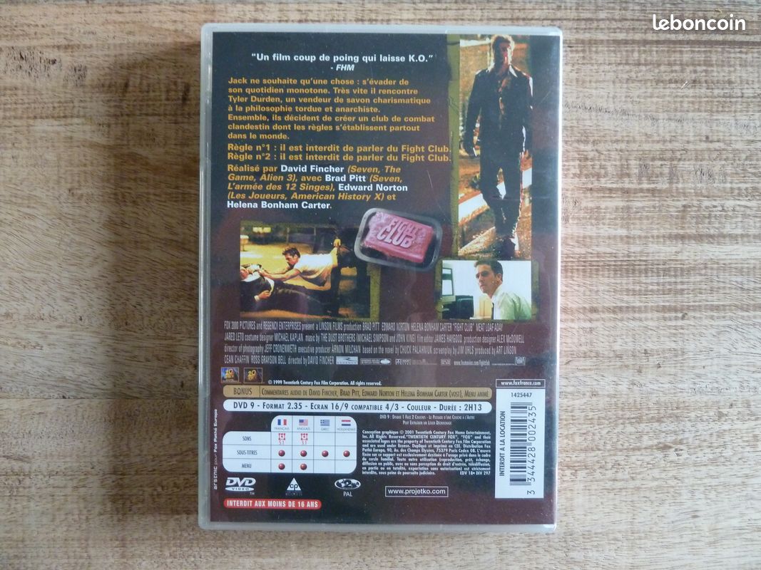Fight club dvd - DVD - Films