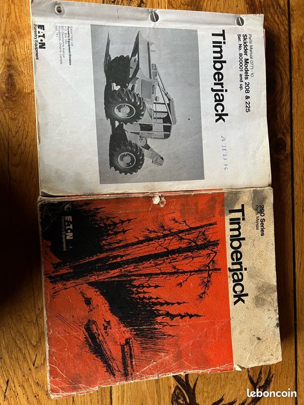 Fiche technique TIMBERJACK - Tracteurs