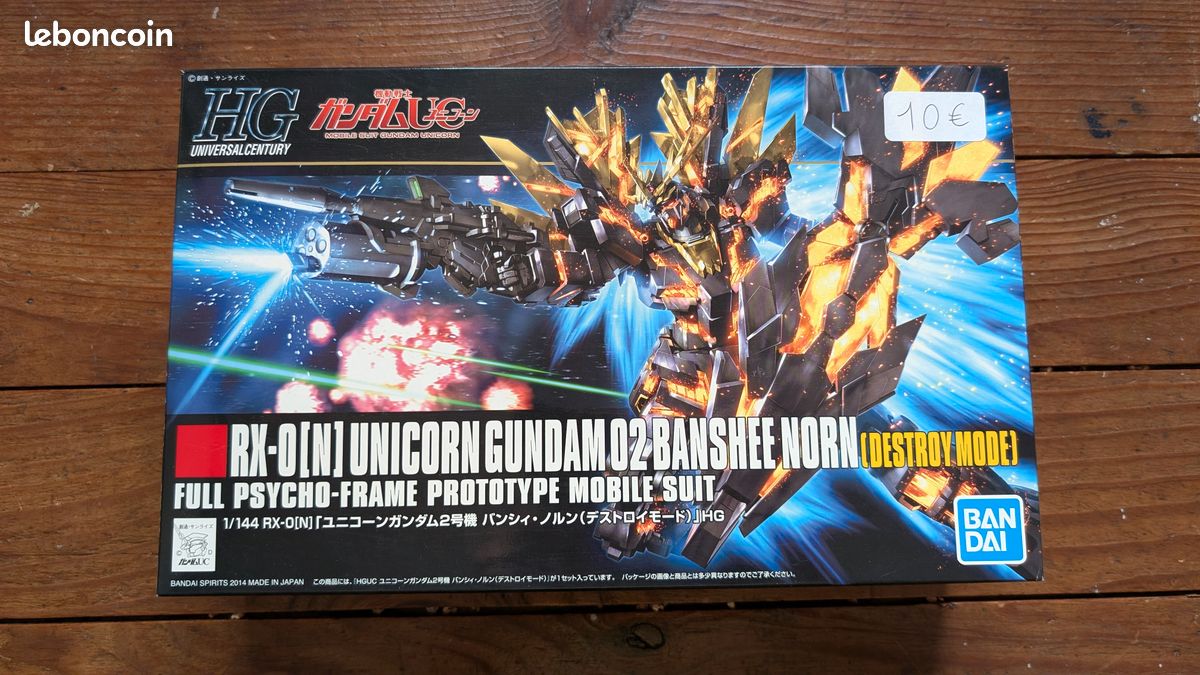 Gunpla Unicorn gundam 02 Banshee Norn - Modélisme
