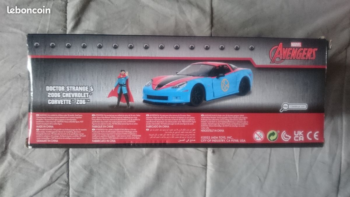 Voiture 1.32 Jada Toys Marvel Hiver Soldat - Jeux & Jouets