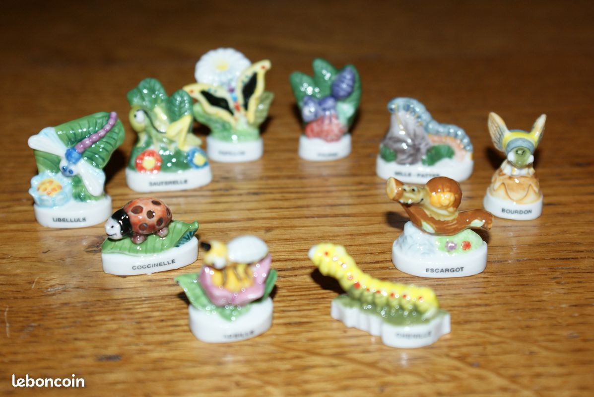 Fèves 'Insectes Humoristiques' (série de 10) - Collection