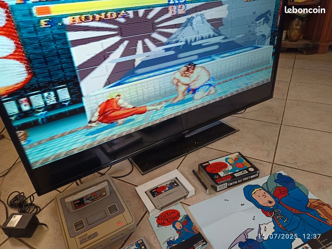 Super Nintendo SNES avec jeux - Consoles
