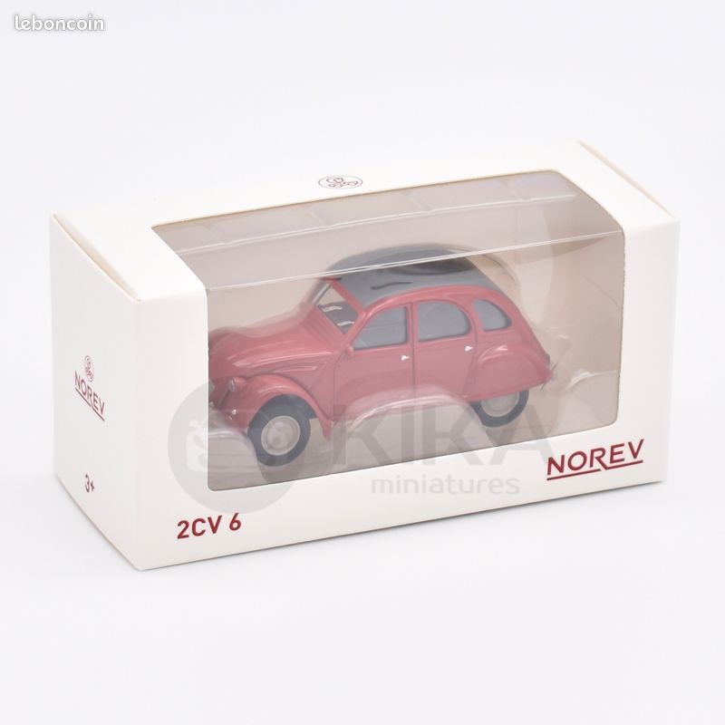 NOREV 1/64 - Citroën 2CV Rouge 1978 - Collection
