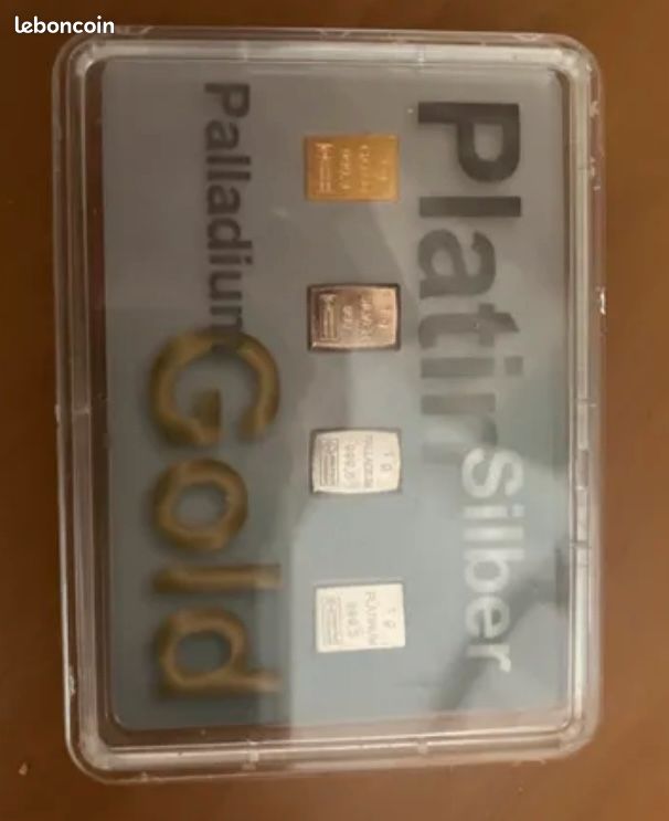 Lingotin or platine palladium argent - Collection