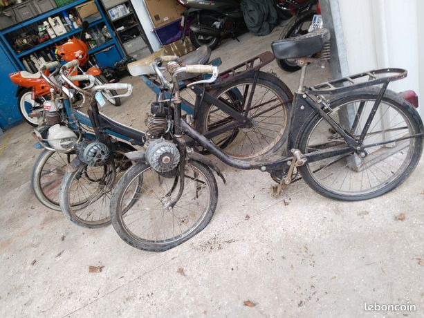 Mobylette motobecane bleu d'occasion - Motos - leboncoin