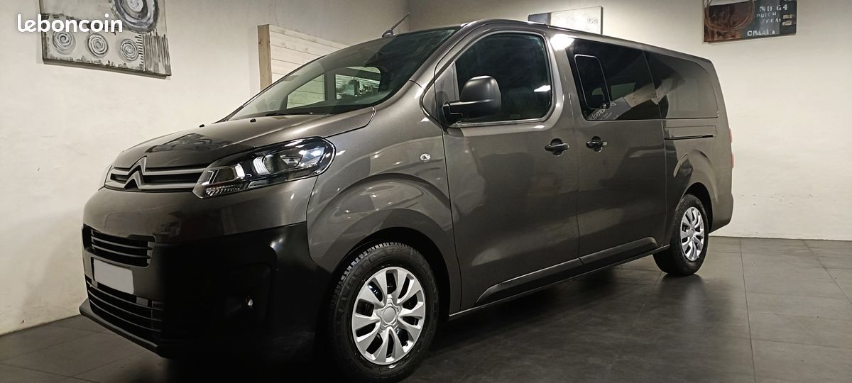Citroen jumpy space tourer xl bluehdi 120 ch 2 portes laterales + hayon ...